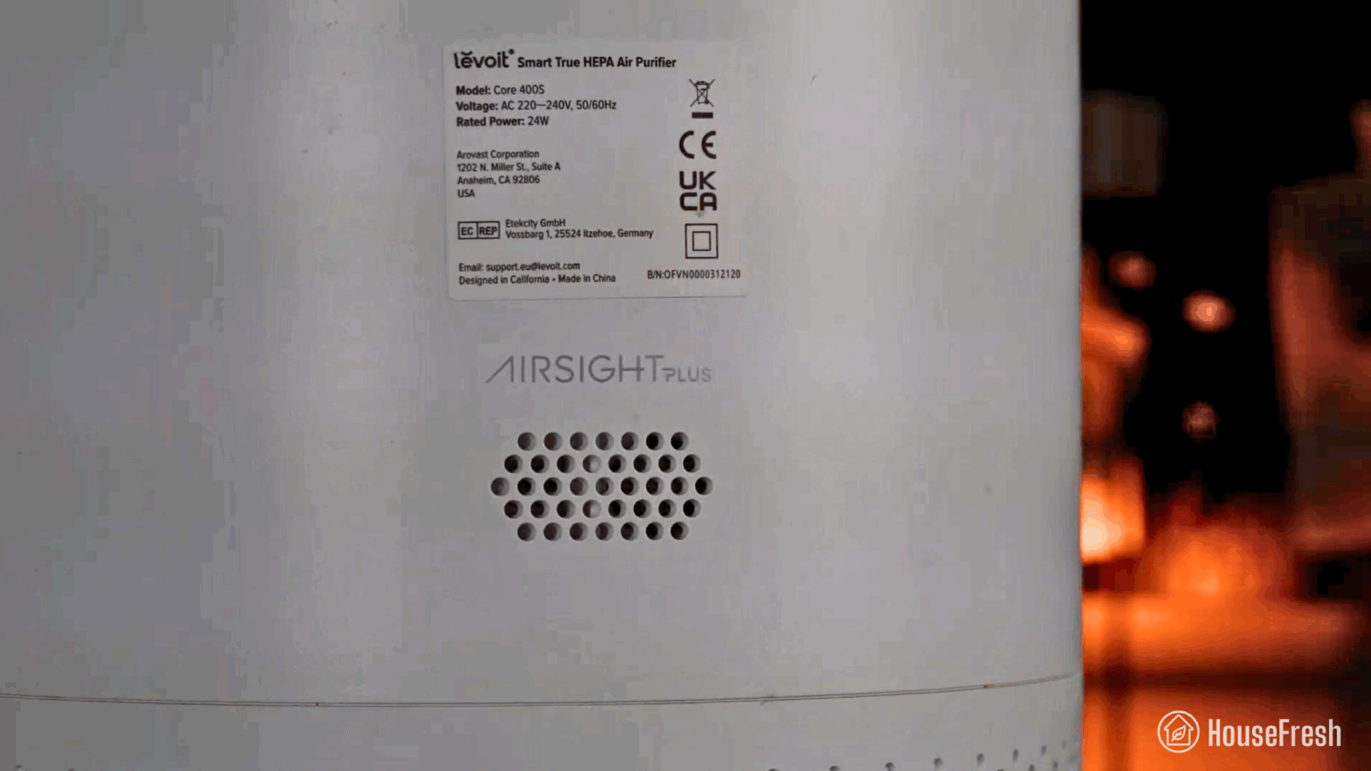 Levoit Core 400S review - HouseFresh