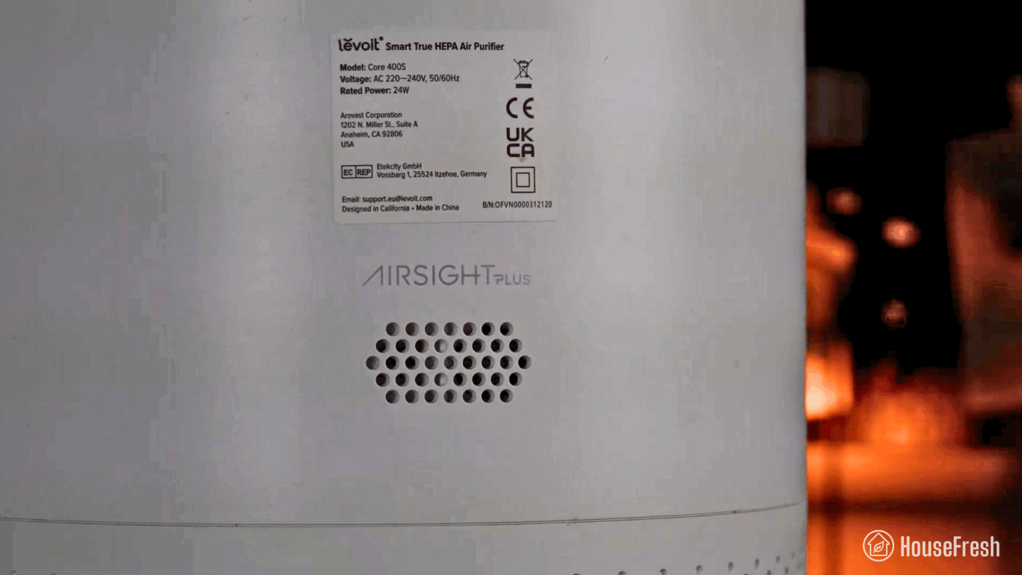 Levoit Core 400S review - HouseFresh