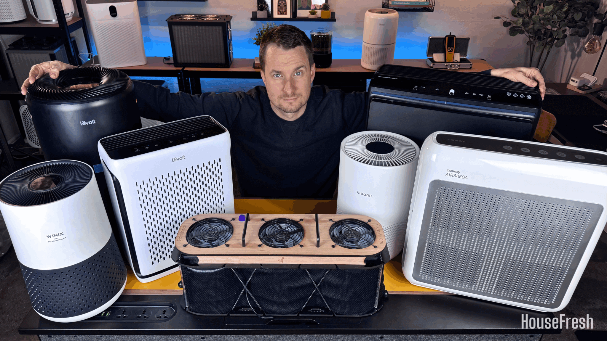 The only air purifiers we recommend for construction dust