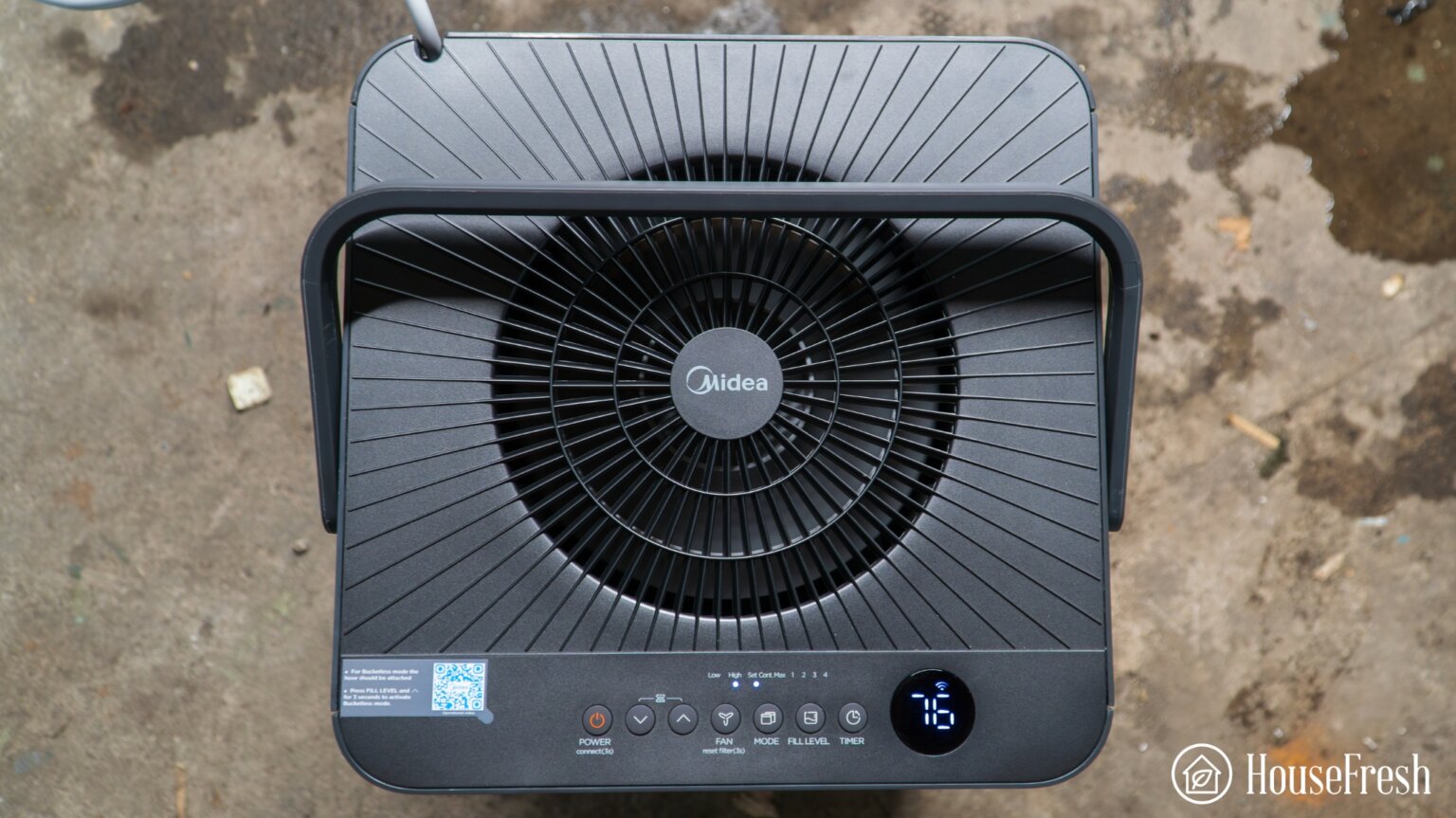 Midea Cube 50 pint dehumidifier review - HouseFresh